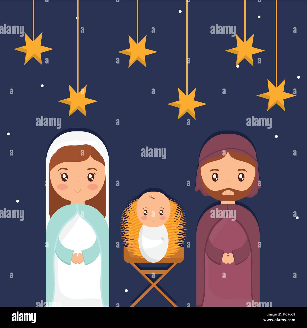 Holy family design Stock Vector Image & Art - Alamy