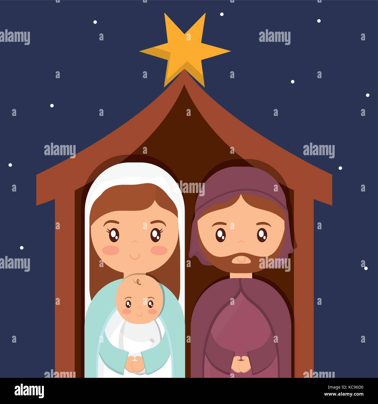 Holy family design Stock Vector Image & Art - Alamy