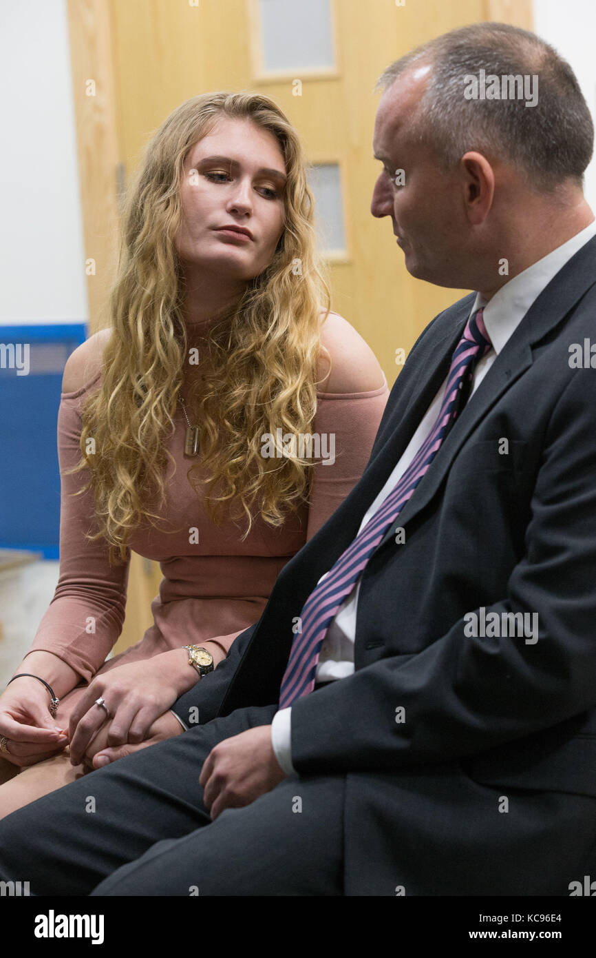 Husband Peter Wilkinson, who survived the attack, and daughter Lydia ...