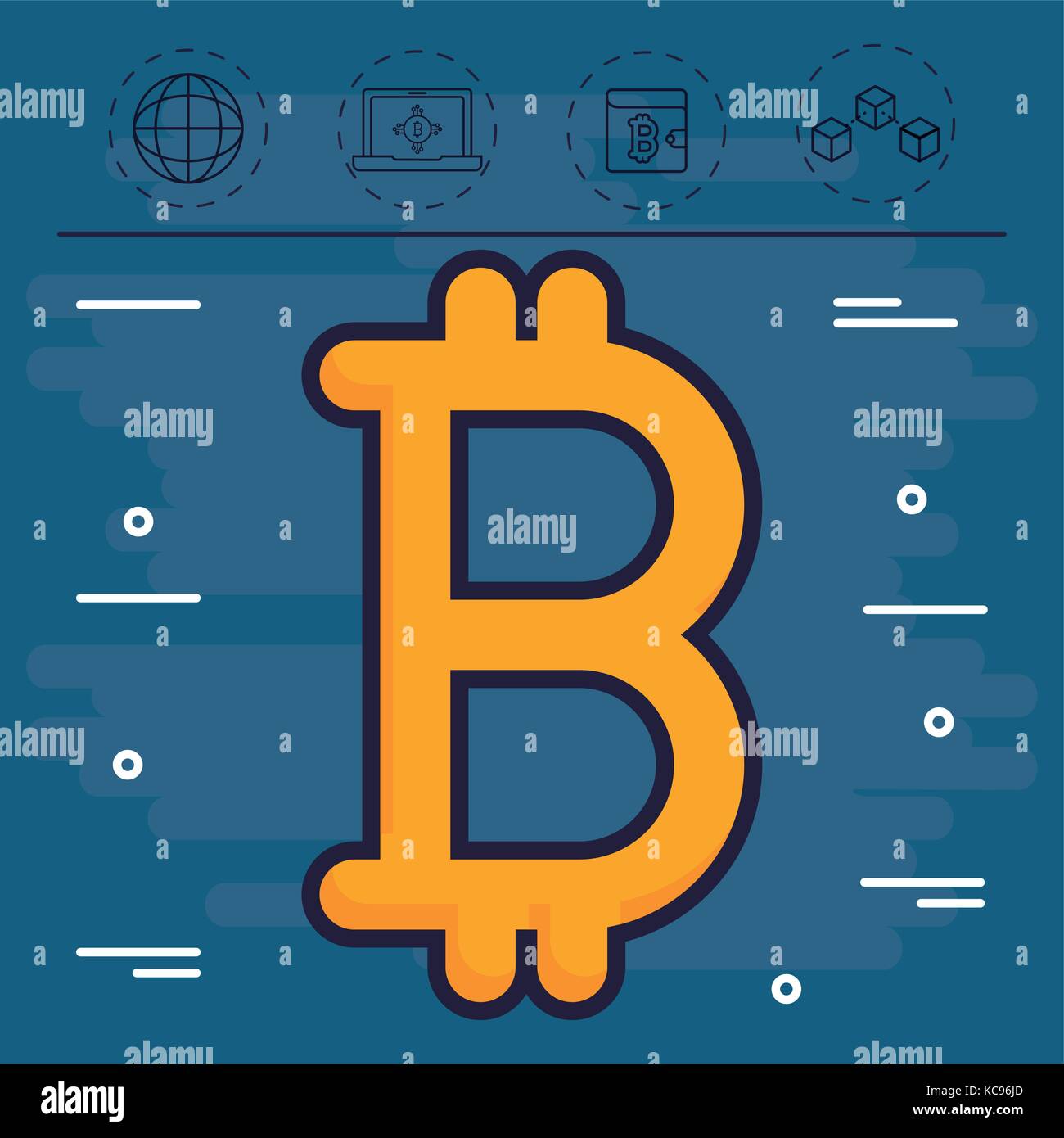 Bitcoin market design Stock Vector Image & Art - Alamy