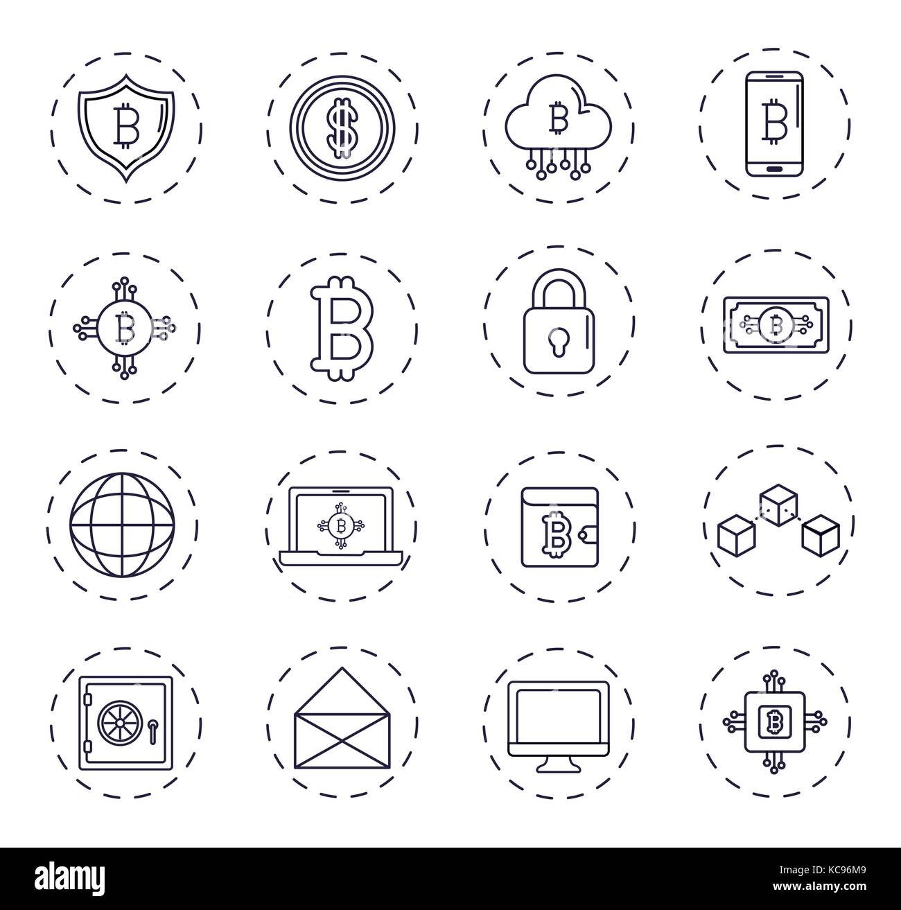 Bitcoin market design Stock Vector Image & Art - Alamy