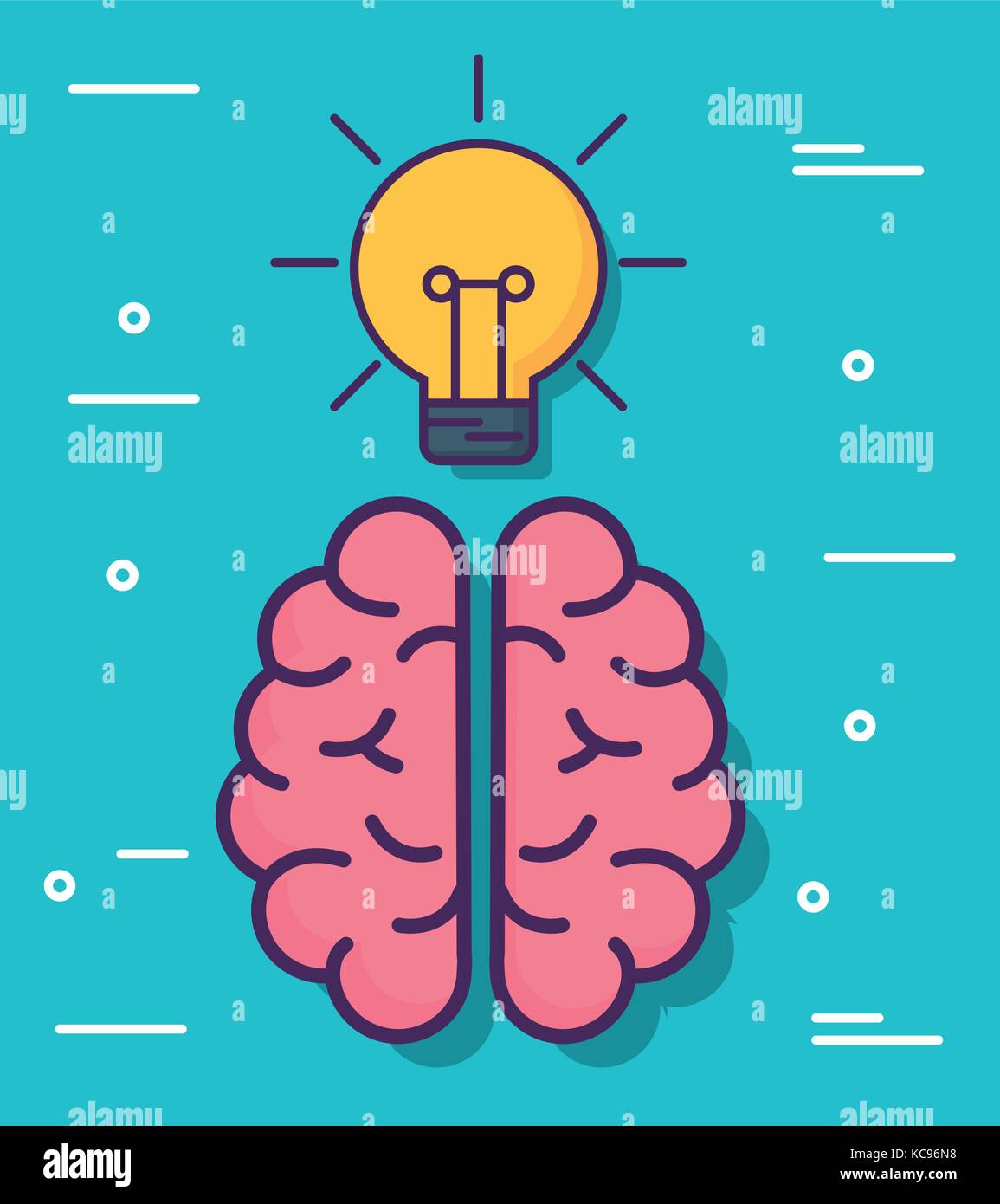 Brain cartoon design Stock Vector Image & Art - Alamy