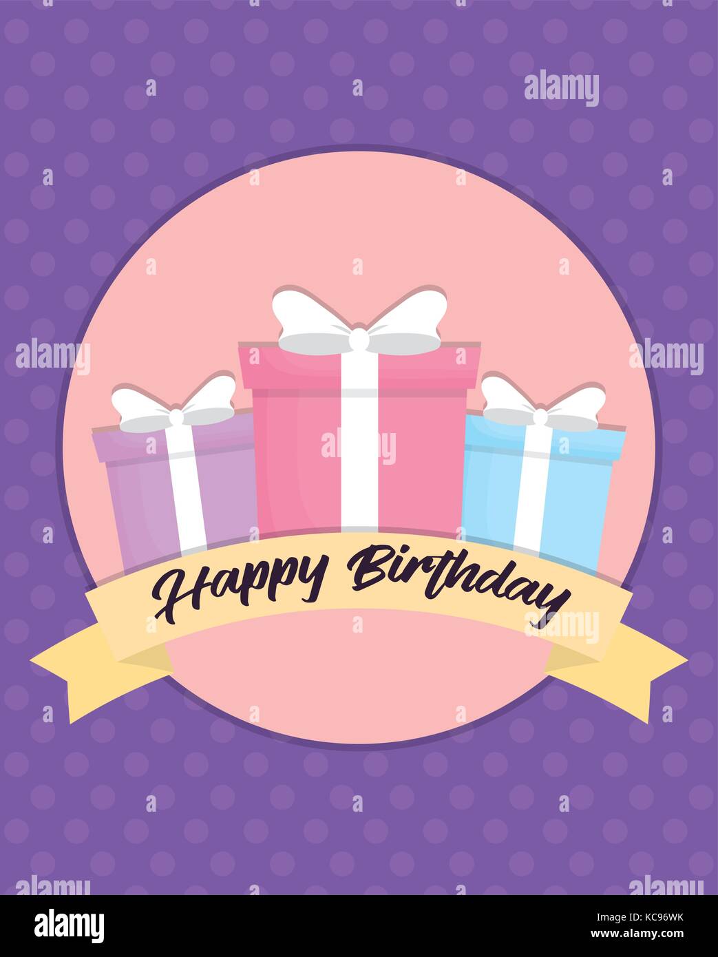 Happy birthday gifts design Stock Vector Image & Art - Alamy