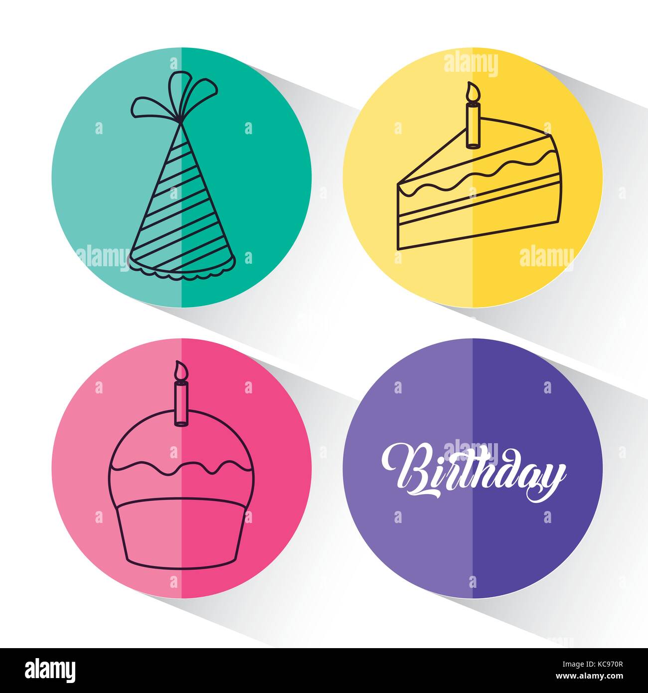 Happy birthday design Stock Vector Image & Art - Alamy