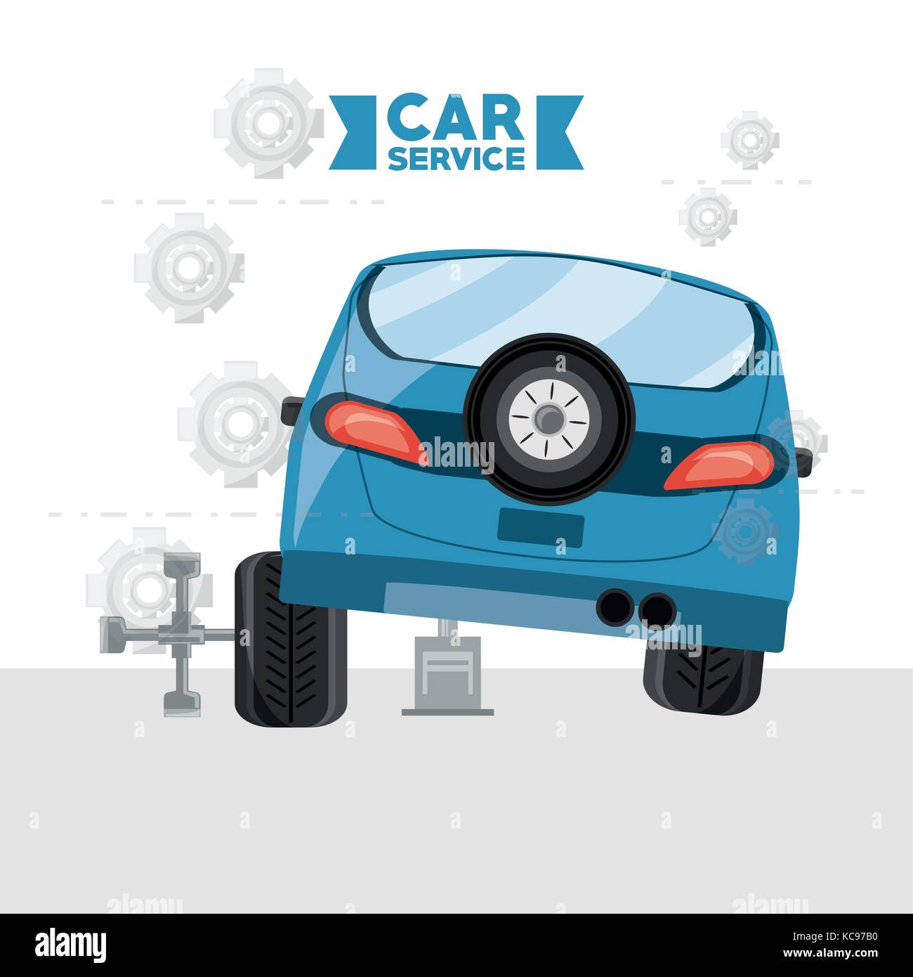 Car service design Stock Vector Image & Art - Alamy