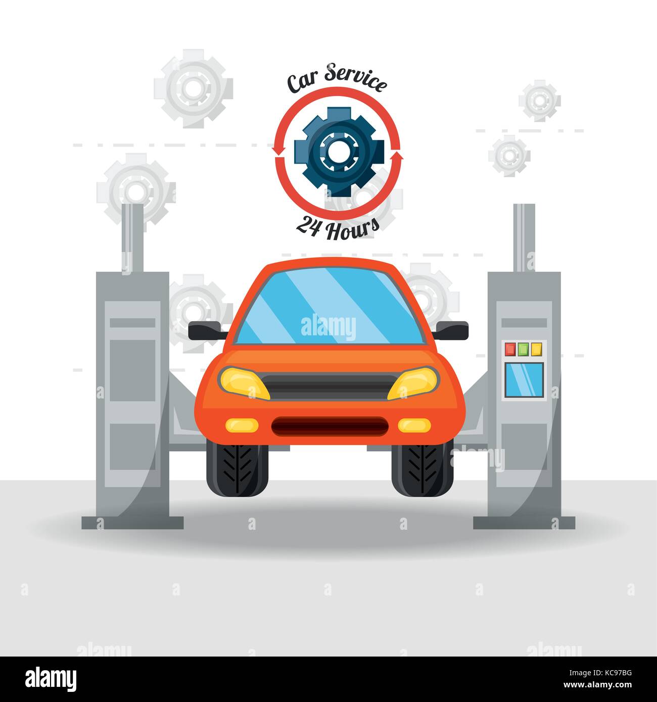 Car service design Stock Vector Image & Art - Alamy
