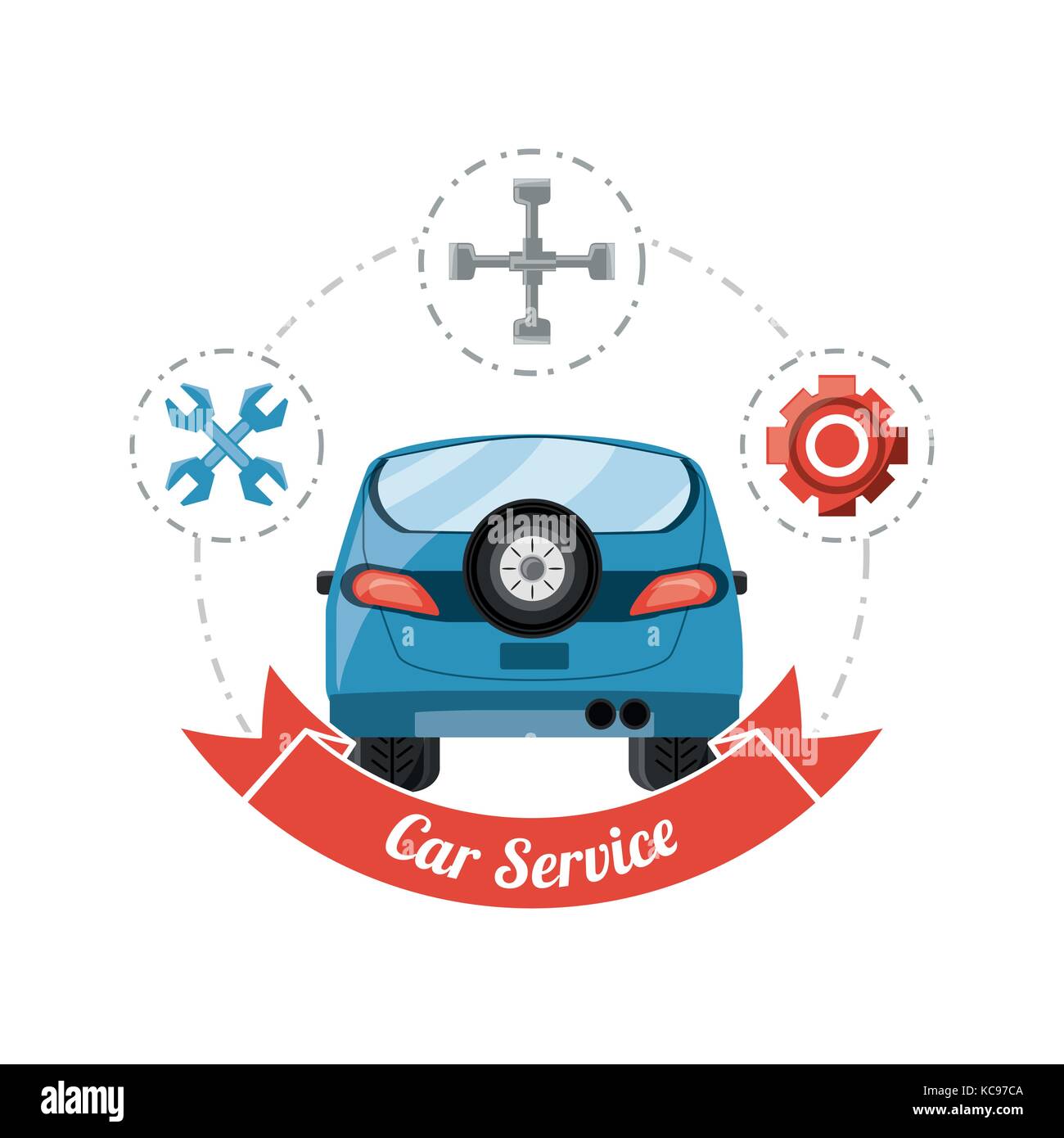 Car service design Stock Vector Image & Art - Alamy
