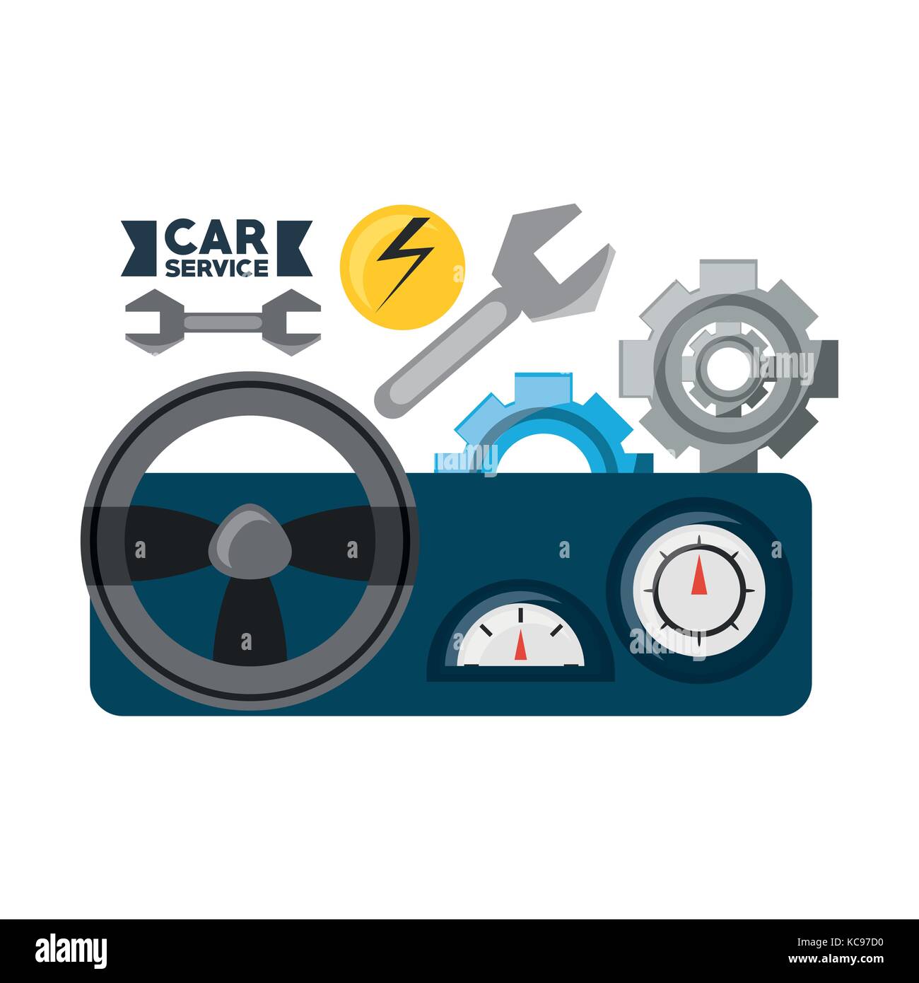 Car service design Stock Vector Image & Art - Alamy