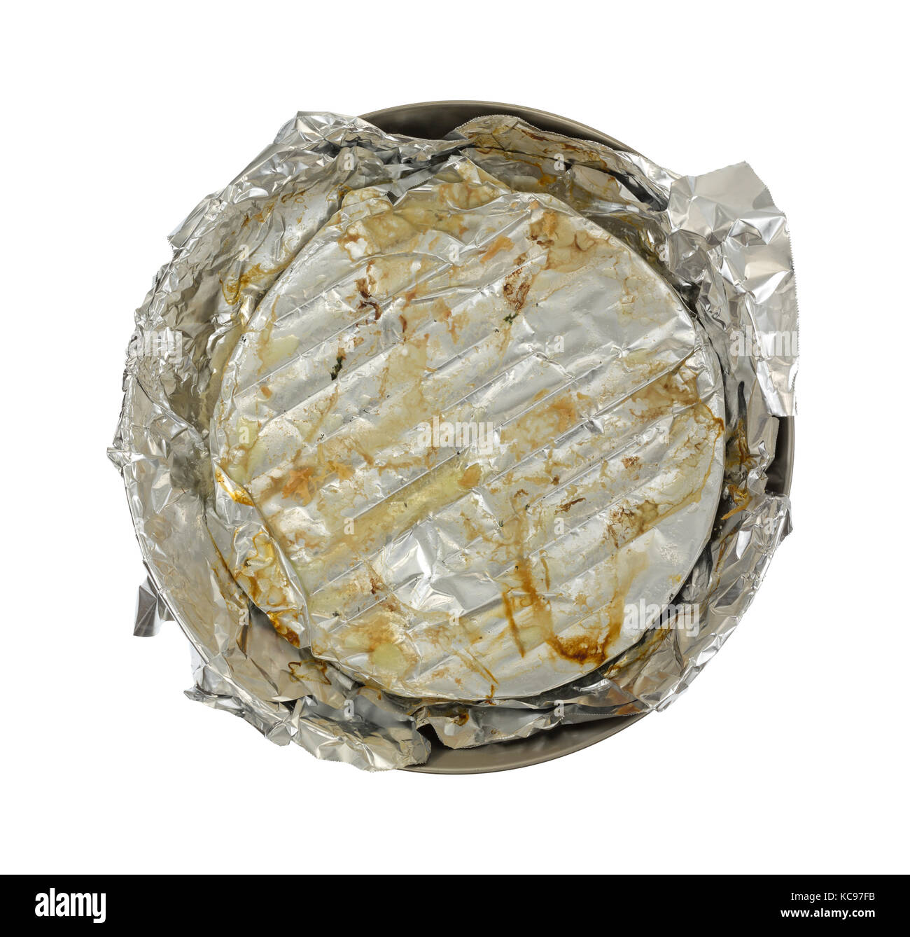 Tinfoil pan Cut Out Stock Images & Pictures - Alamy