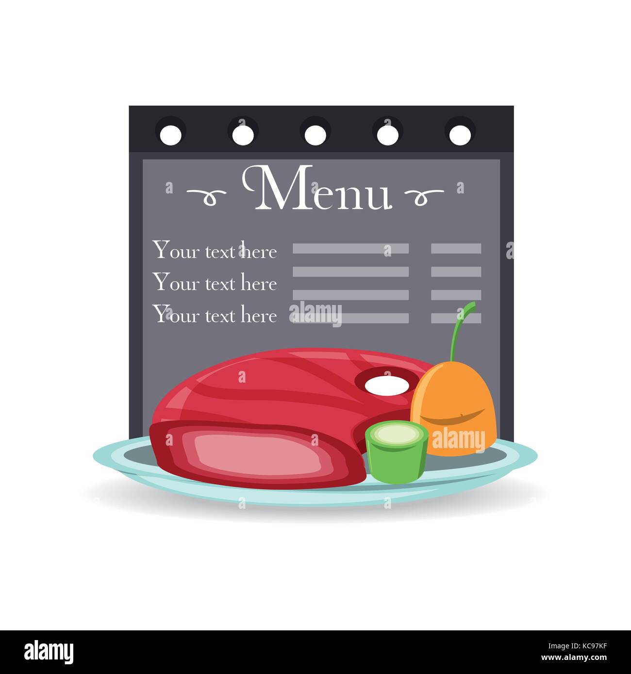 Tasty food design Stock Vector Image & Art - Alamy