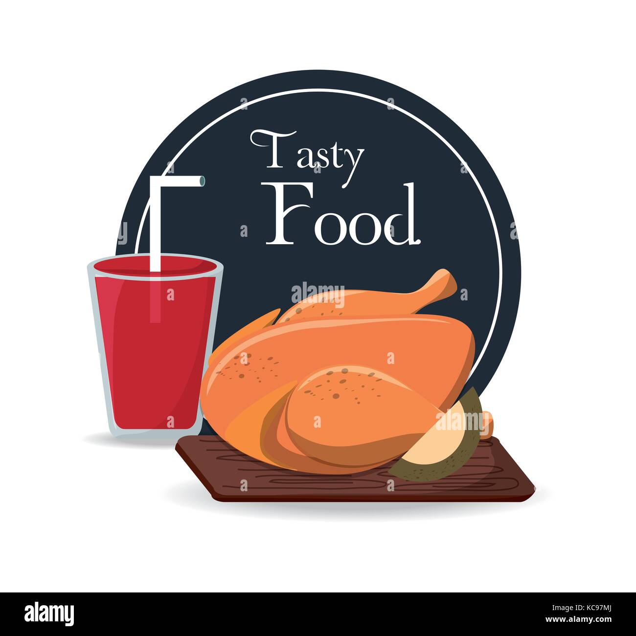 Tasty food design Stock Vector Image & Art - Alamy