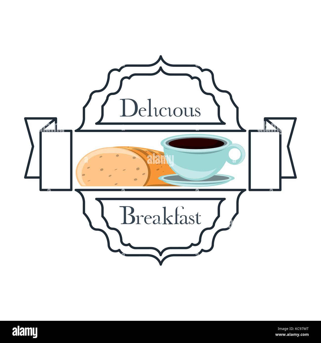 Food for breakfast design Stock Vector Image & Art - Alamy