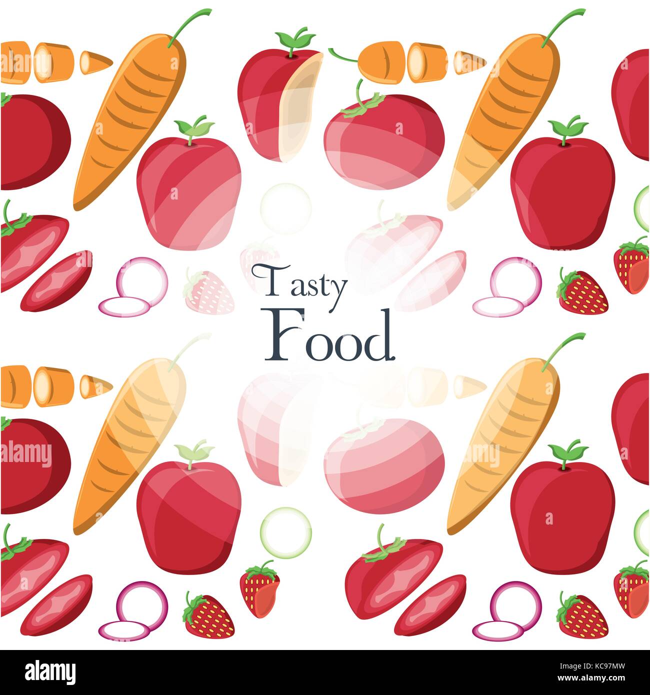 Tasty food design Stock Vector Image & Art - Alamy