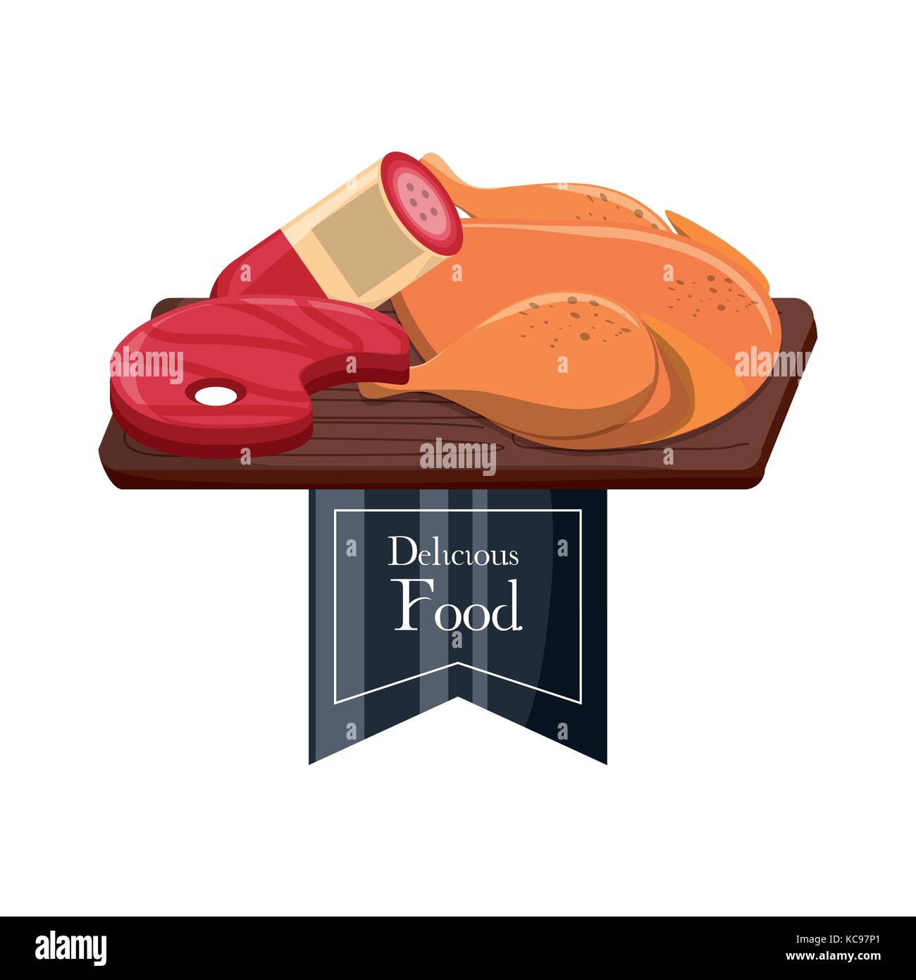 Tasty food design Stock Vector Image & Art - Alamy