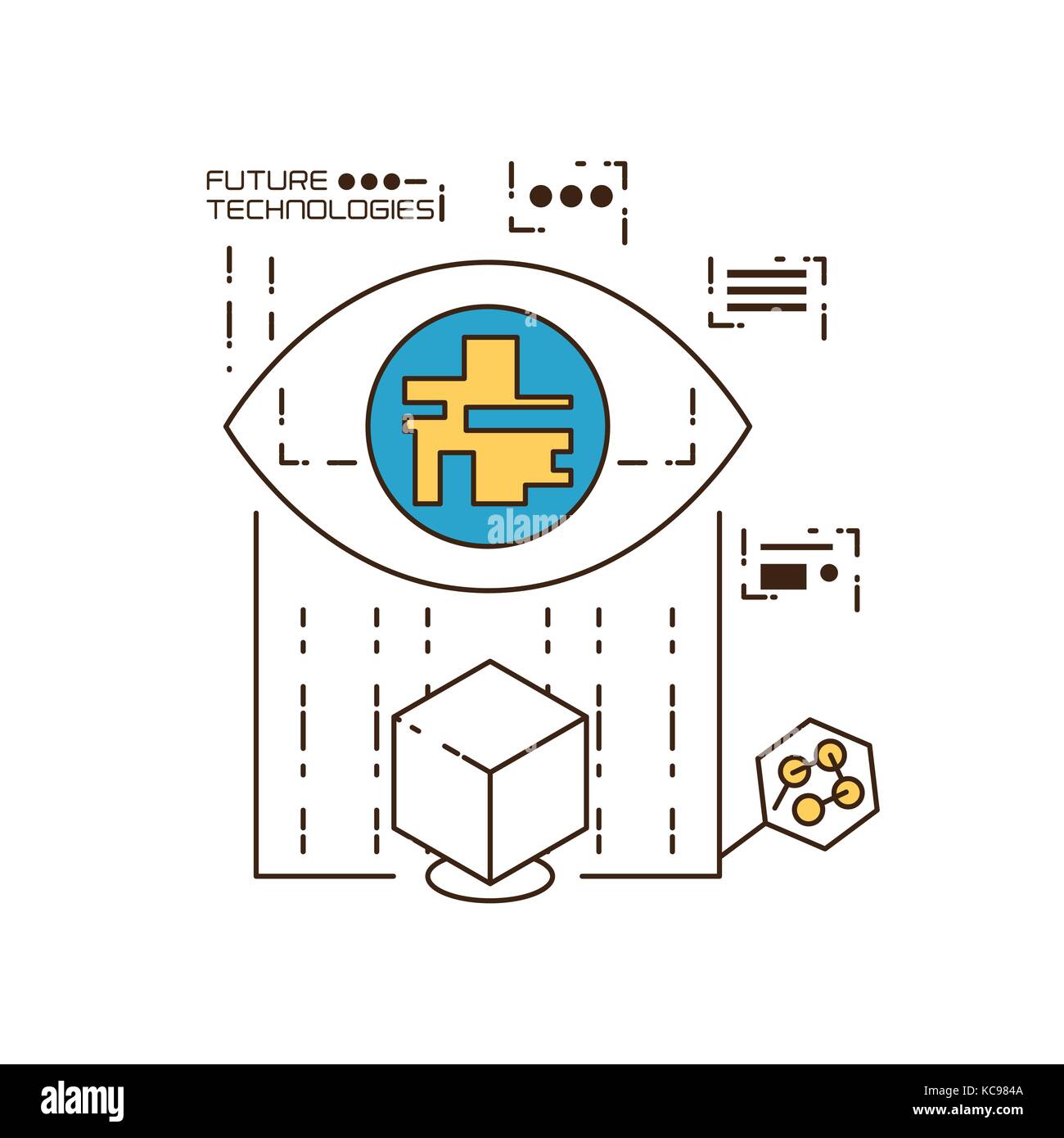 Future technologies design Stock Vector Image & Art - Alamy