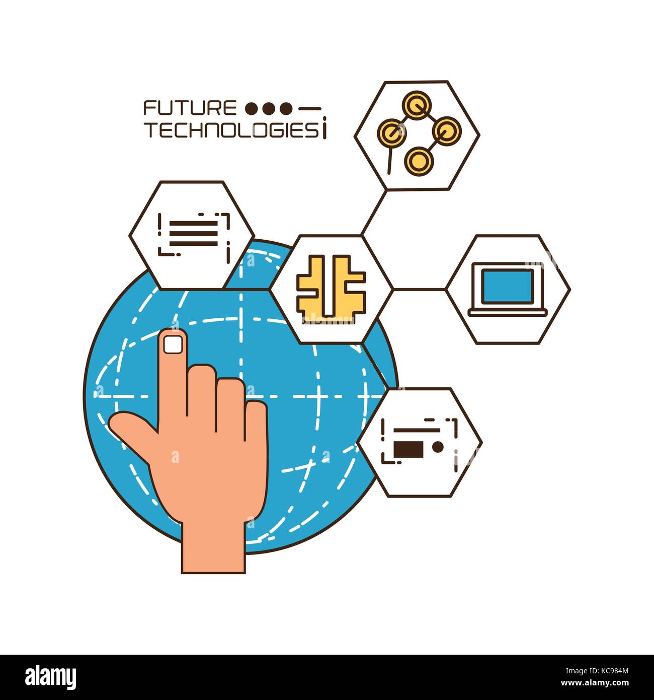 Future technologies design Stock Vector Image & Art - Alamy