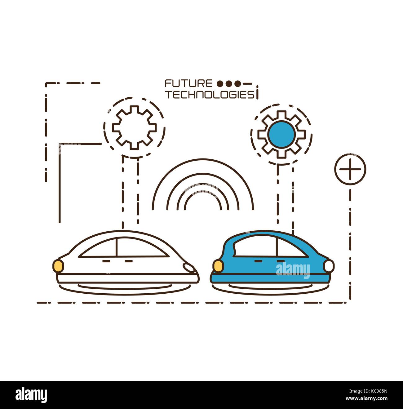 Future technologies design Stock Vector Image & Art - Alamy