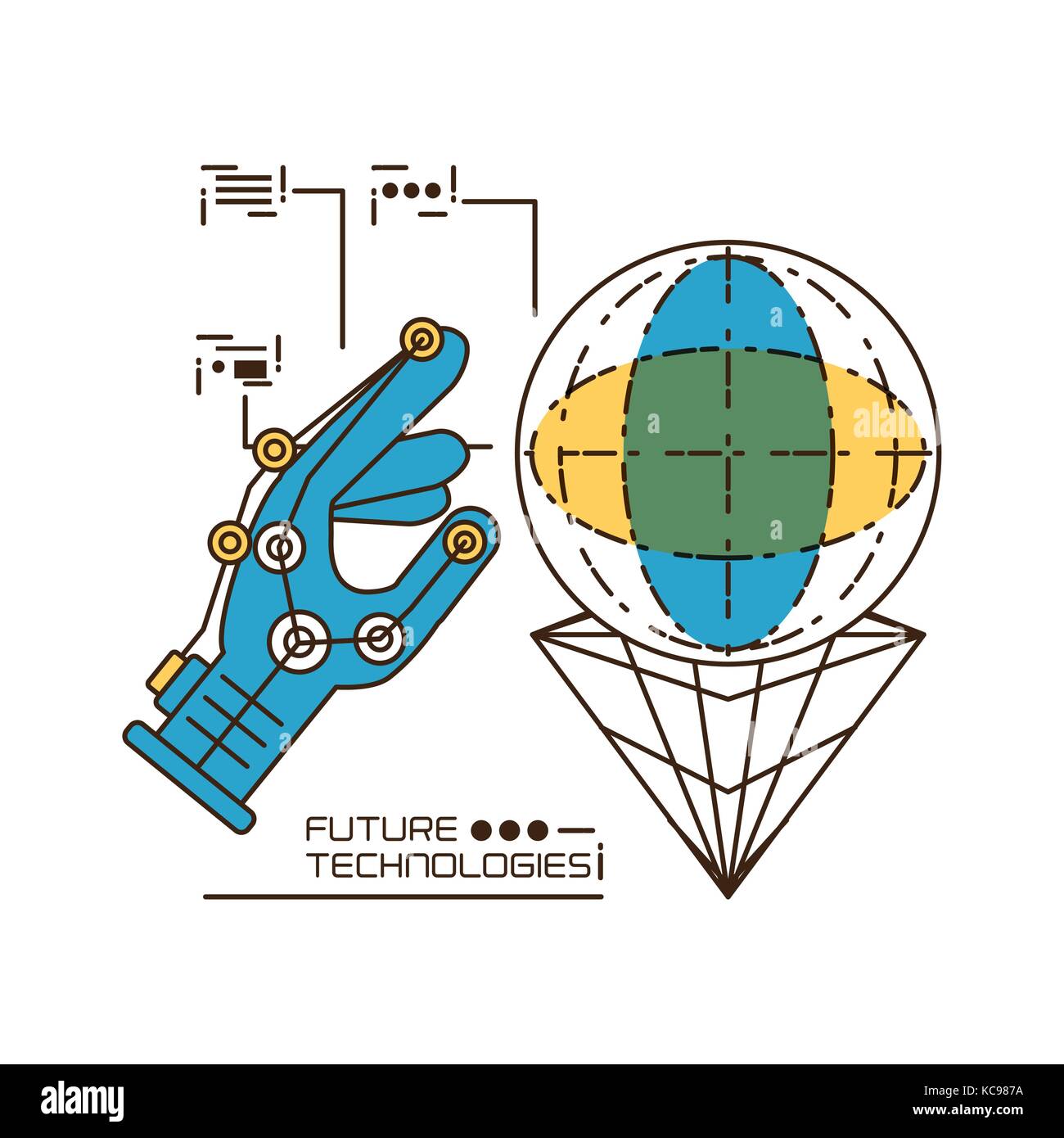 Future technologies design Stock Vector Image & Art - Alamy