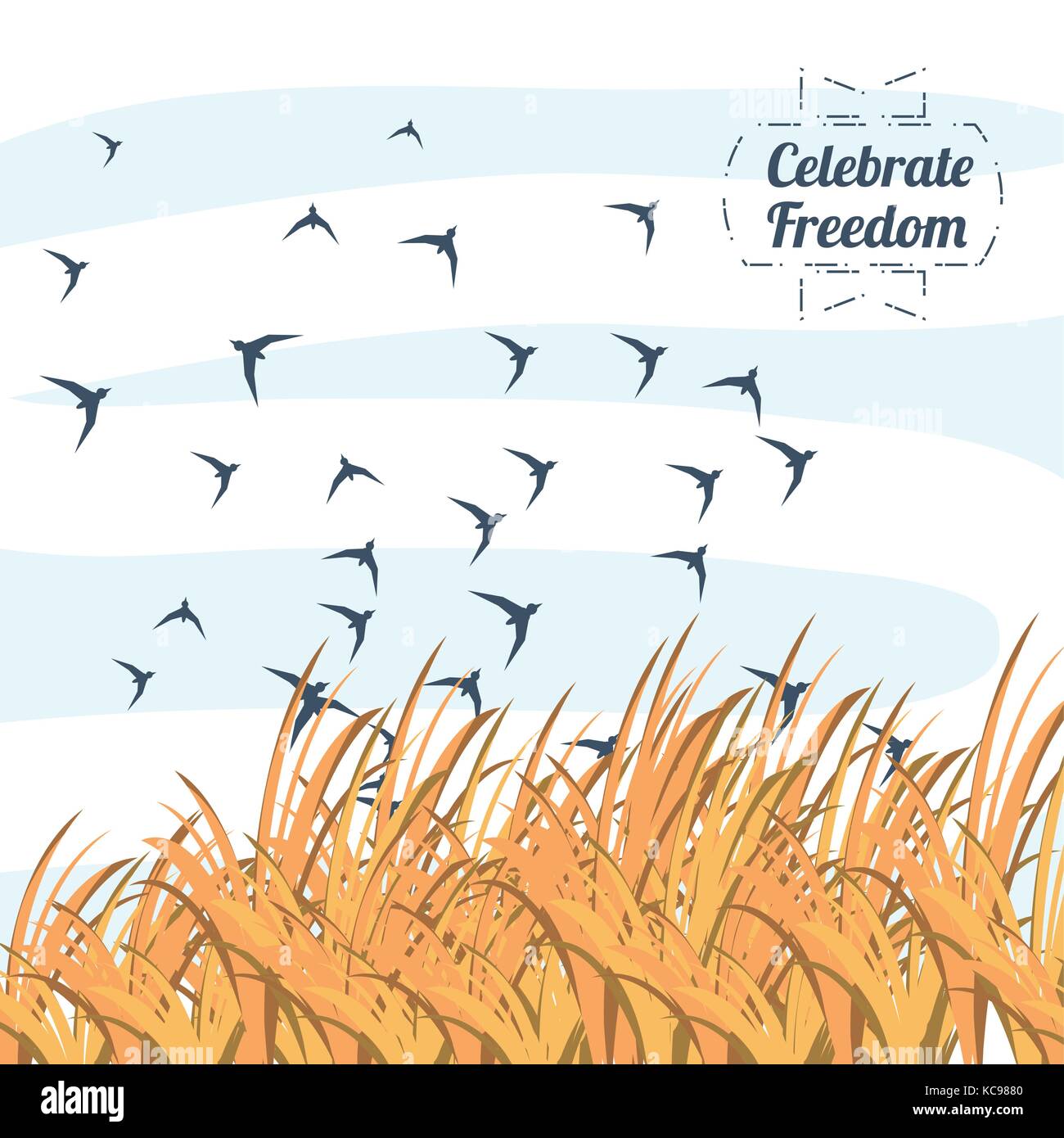 Freedom lifestyle design Stock Vector Image & Art - Alamy