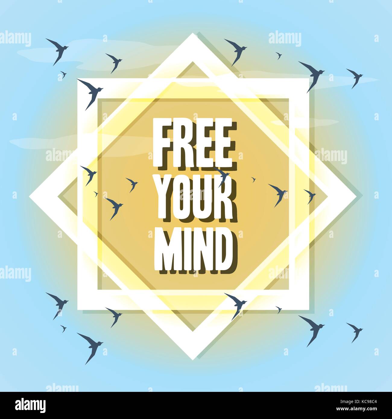 Freedom lifestyle design Stock Vector Image & Art - Alamy