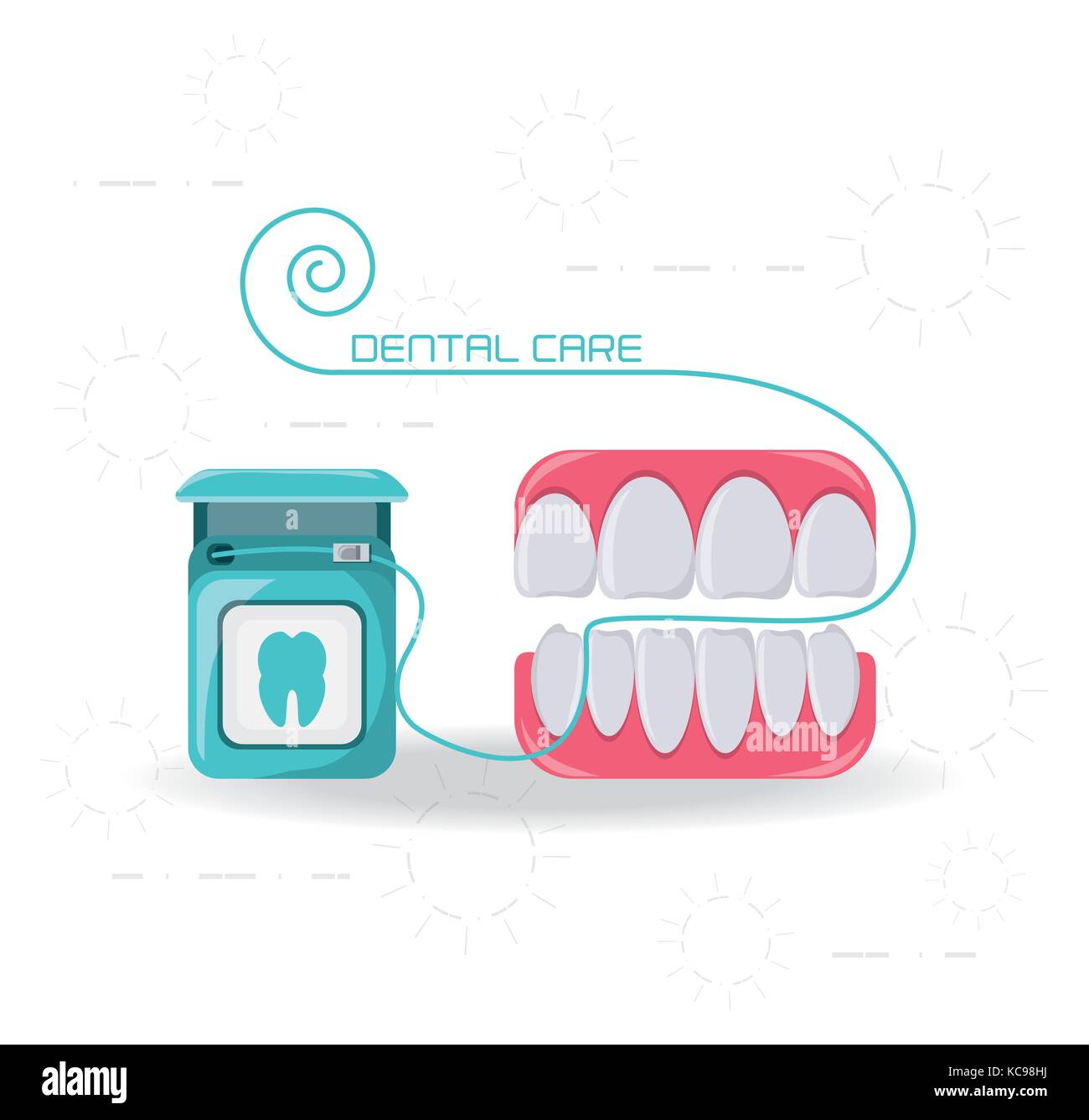Dental care design Stock Vector Image & Art - Alamy