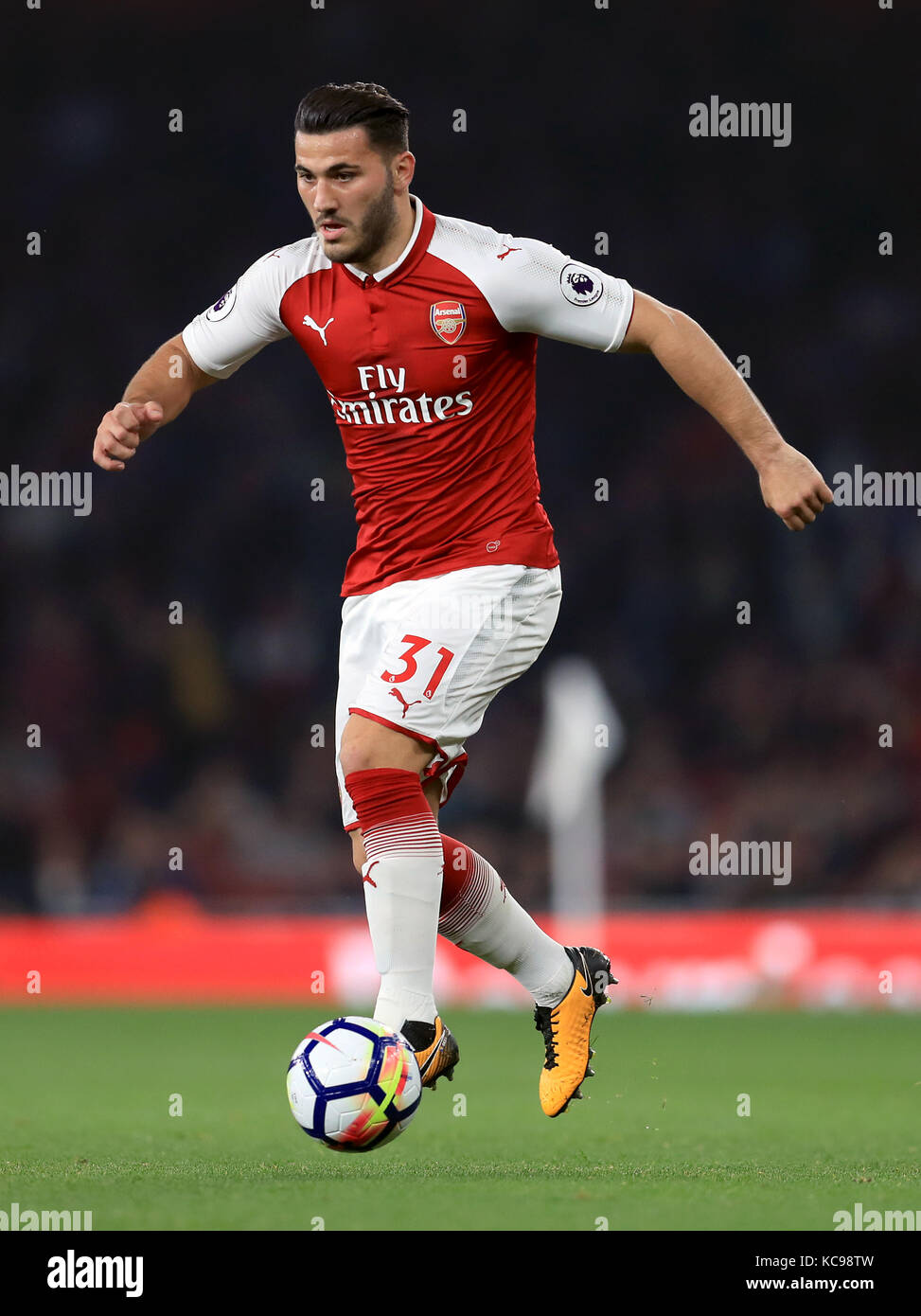 Sead Kolasinac, Arsenal Stock Photo - Alamy