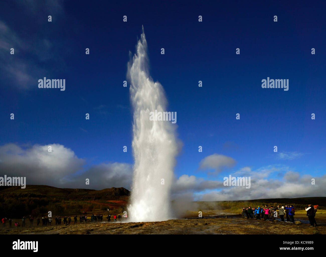 Iceland's volcanic power Stock Photo - Alamy