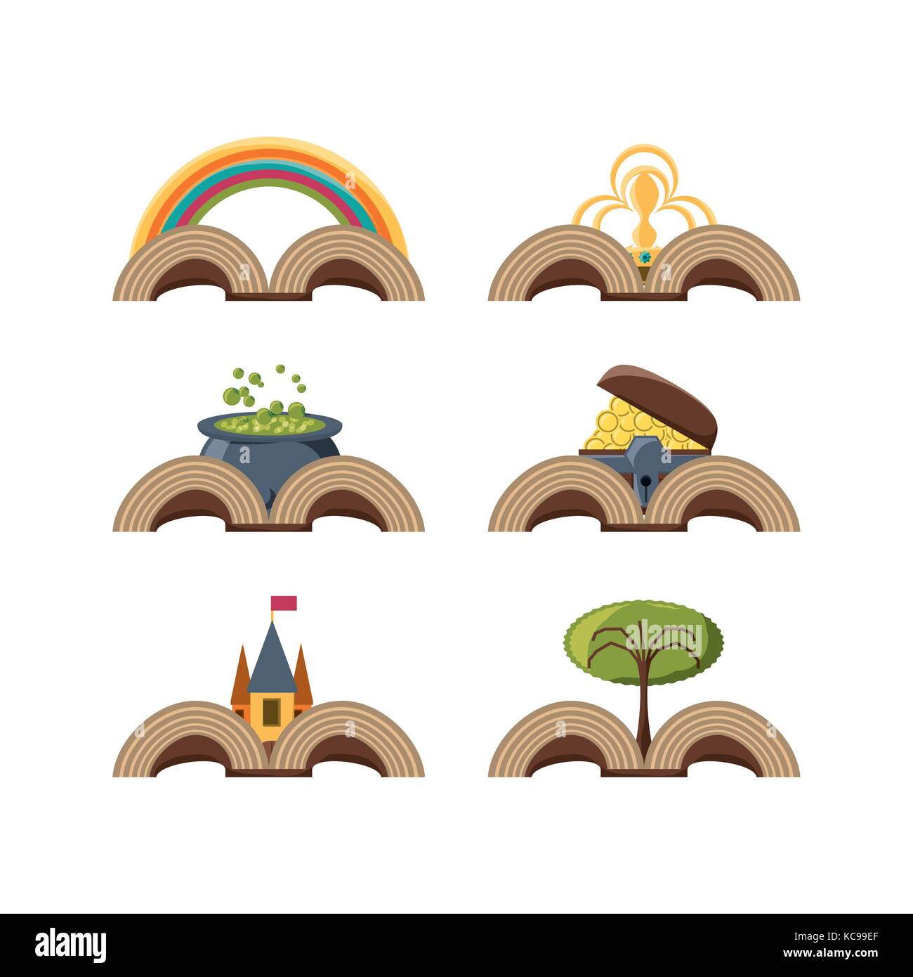 Fairytale concept design Stock Vector Image & Art - Alamy