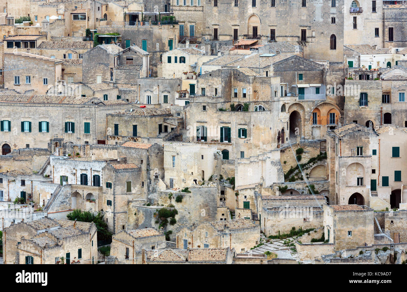 Sassi cave dwellings basilica hi-res stock photography and images - Alamy