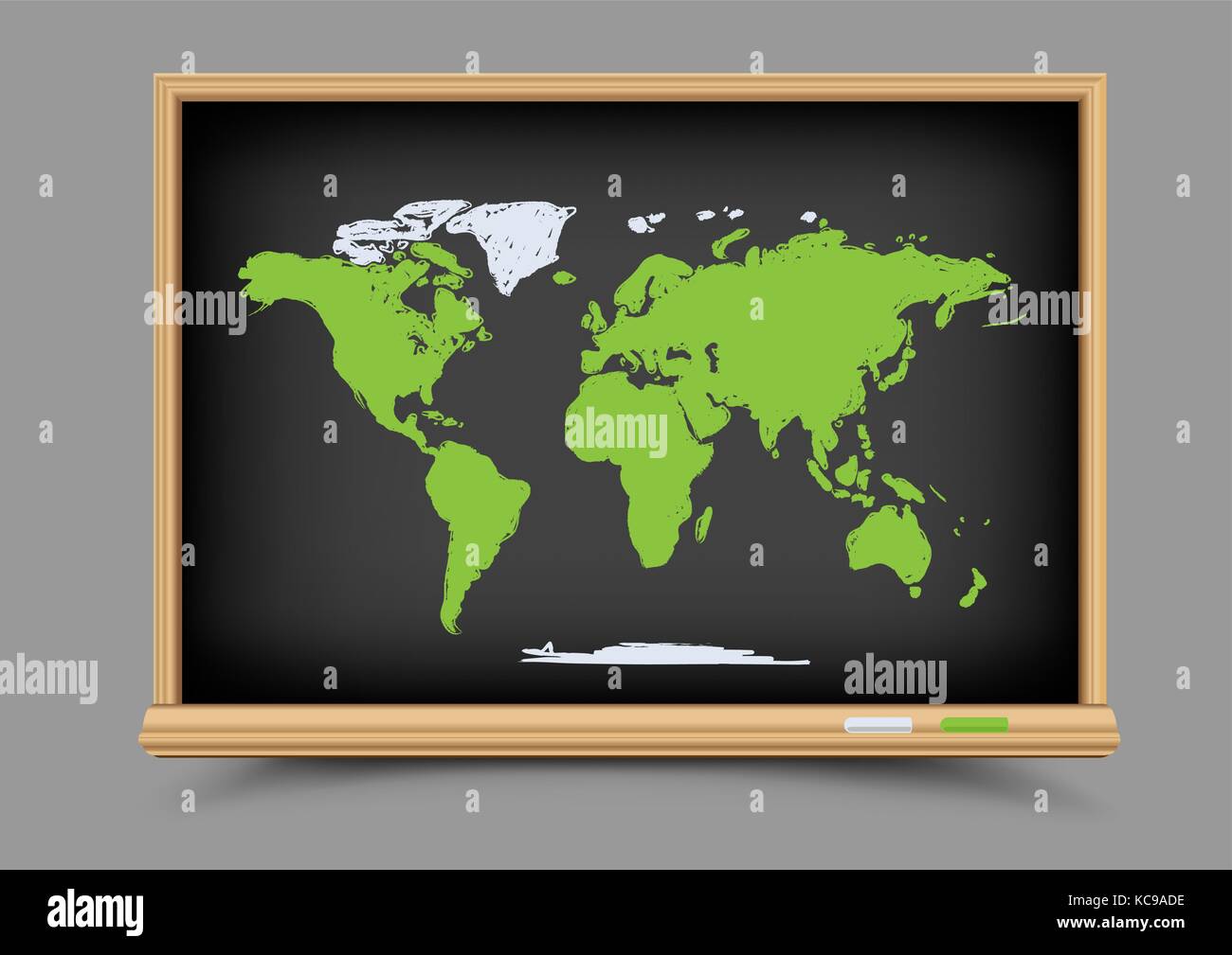 Teach geography board hi-res stock photography and images - Alamy