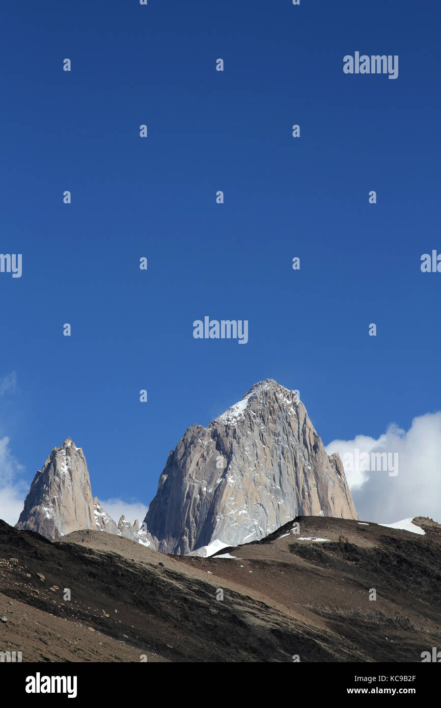 Fitz Roy summit Stock Photo - Alamy