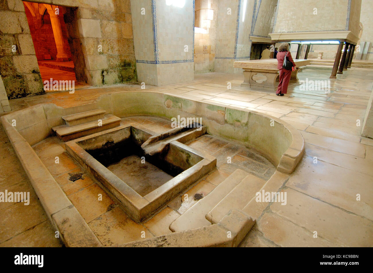 Kitchen of the Alcobaça Monastery, a UNESCO World Heritage Site ...