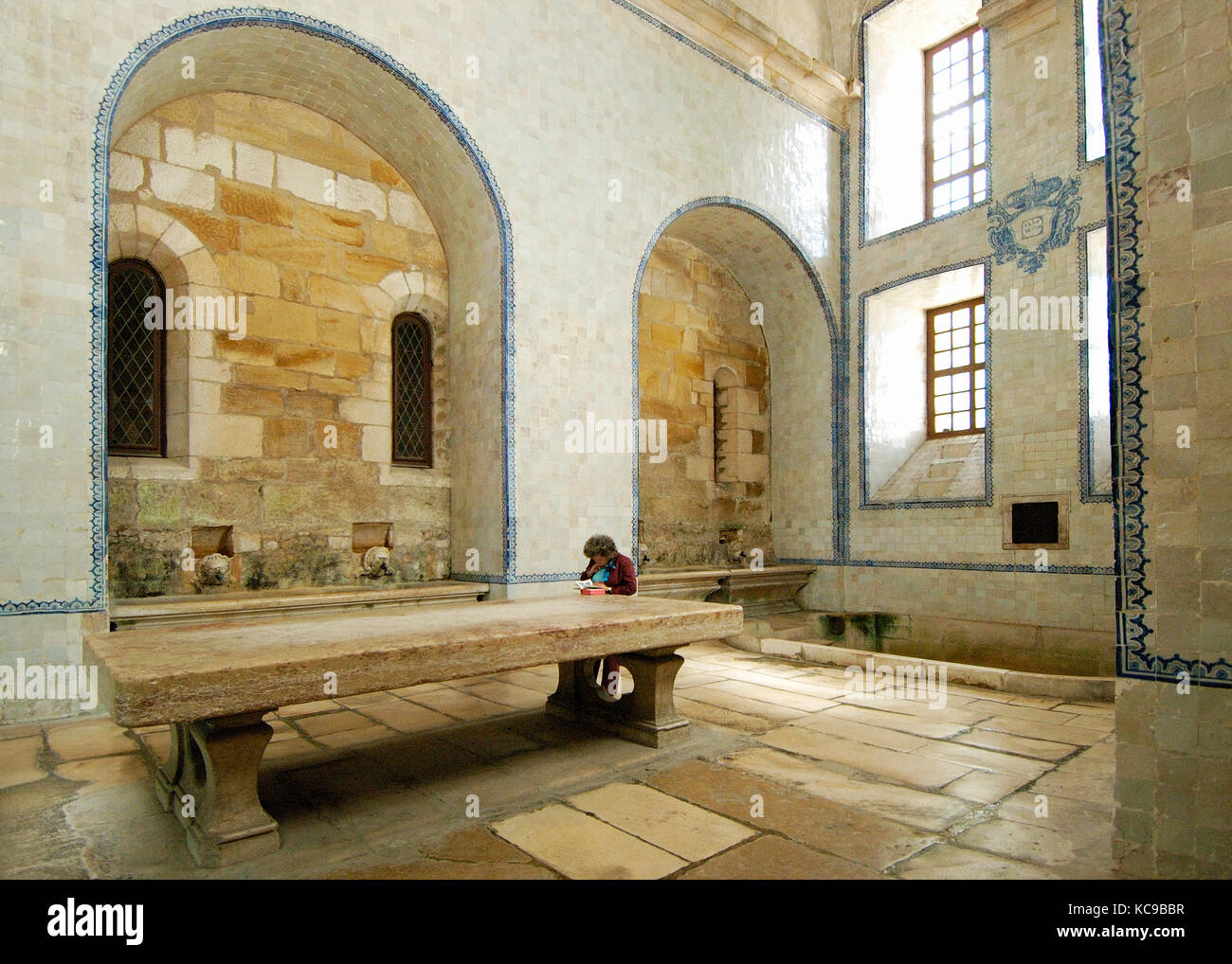 Kitchen of the Alcobaça Monastery, a UNESCO World Heritage Site ...