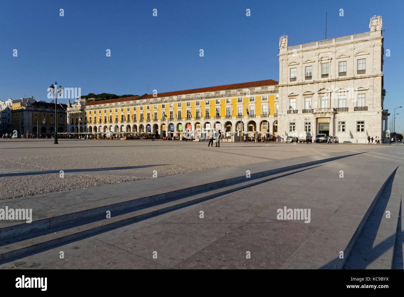 LISBON, Portugal, April 5, 2017 : Praca do Comercio (Commerce Square ...