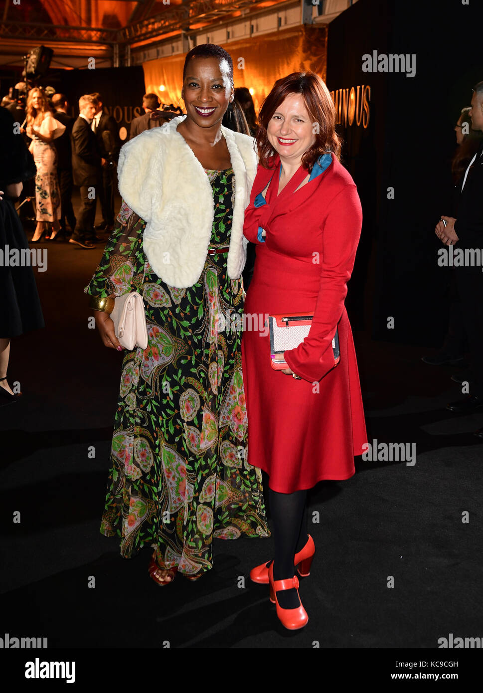 Gaylene Gould and Claire Stewart attending the BFI Luminous Fundraising ...