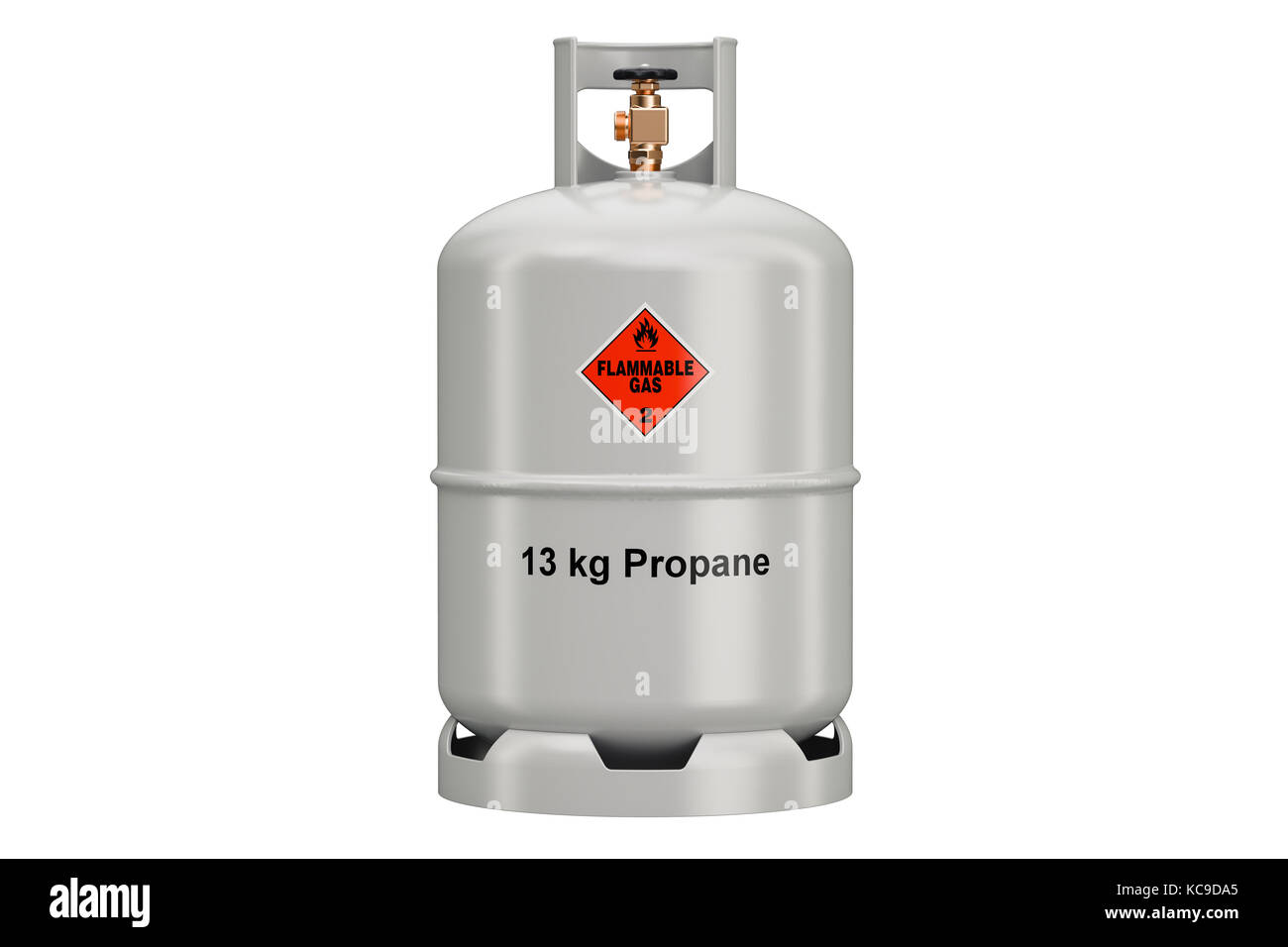 Propane cylinder, 3D rendering isolated on white background Stock Photo ...