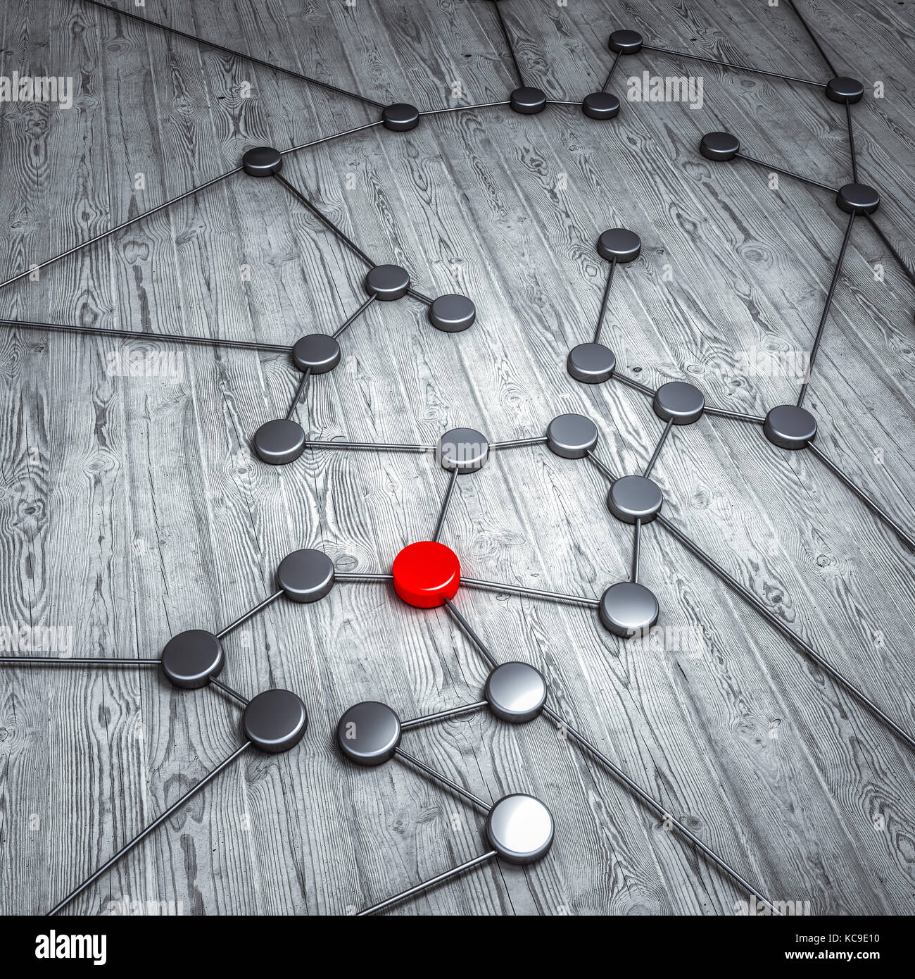 Connection concept 3d rendering Stock Photo - Alamy