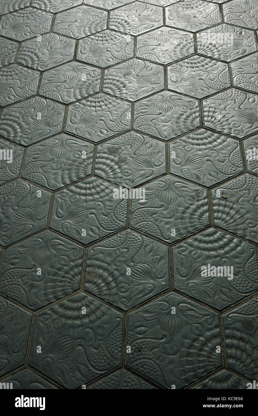 Pavement in Barcelona Stock Photo - Alamy