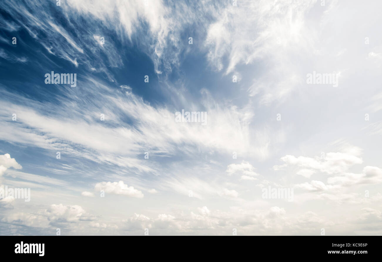 Sky and clouds atmosphere background Stock Photo - Alamy
