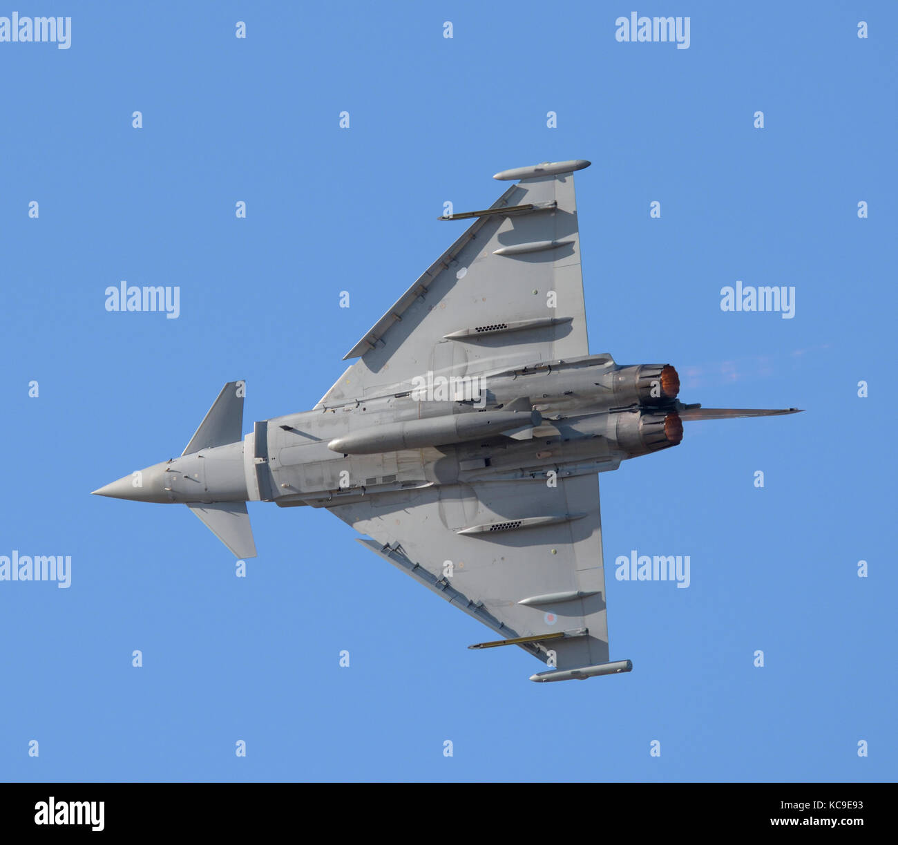 Eurofighter Typhoon at an air display Stock Photo - Alamy