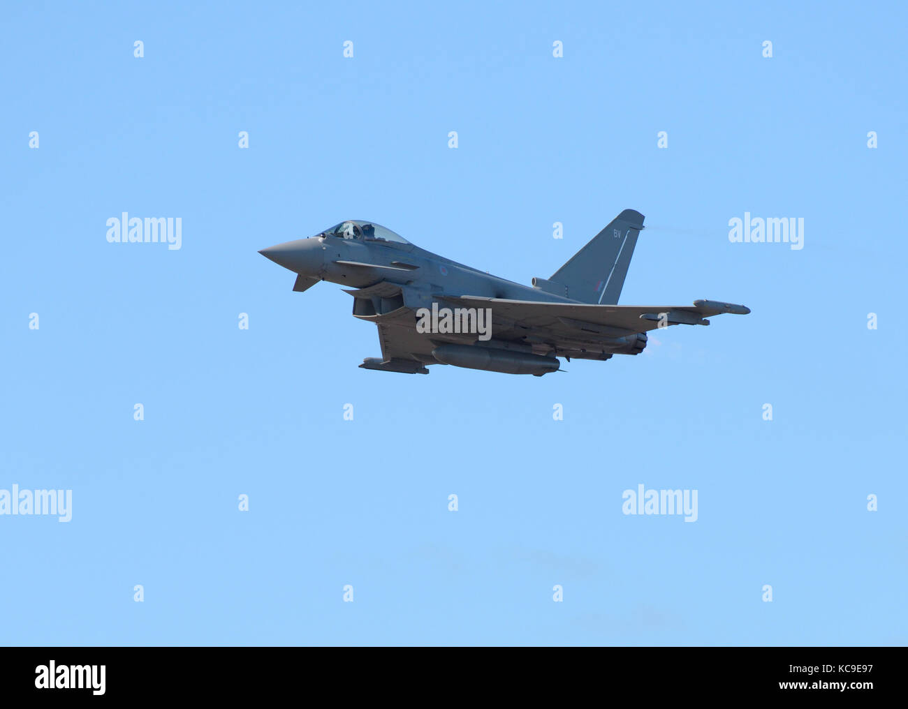 Eurofighter Typhoon at an air display Stock Photo - Alamy