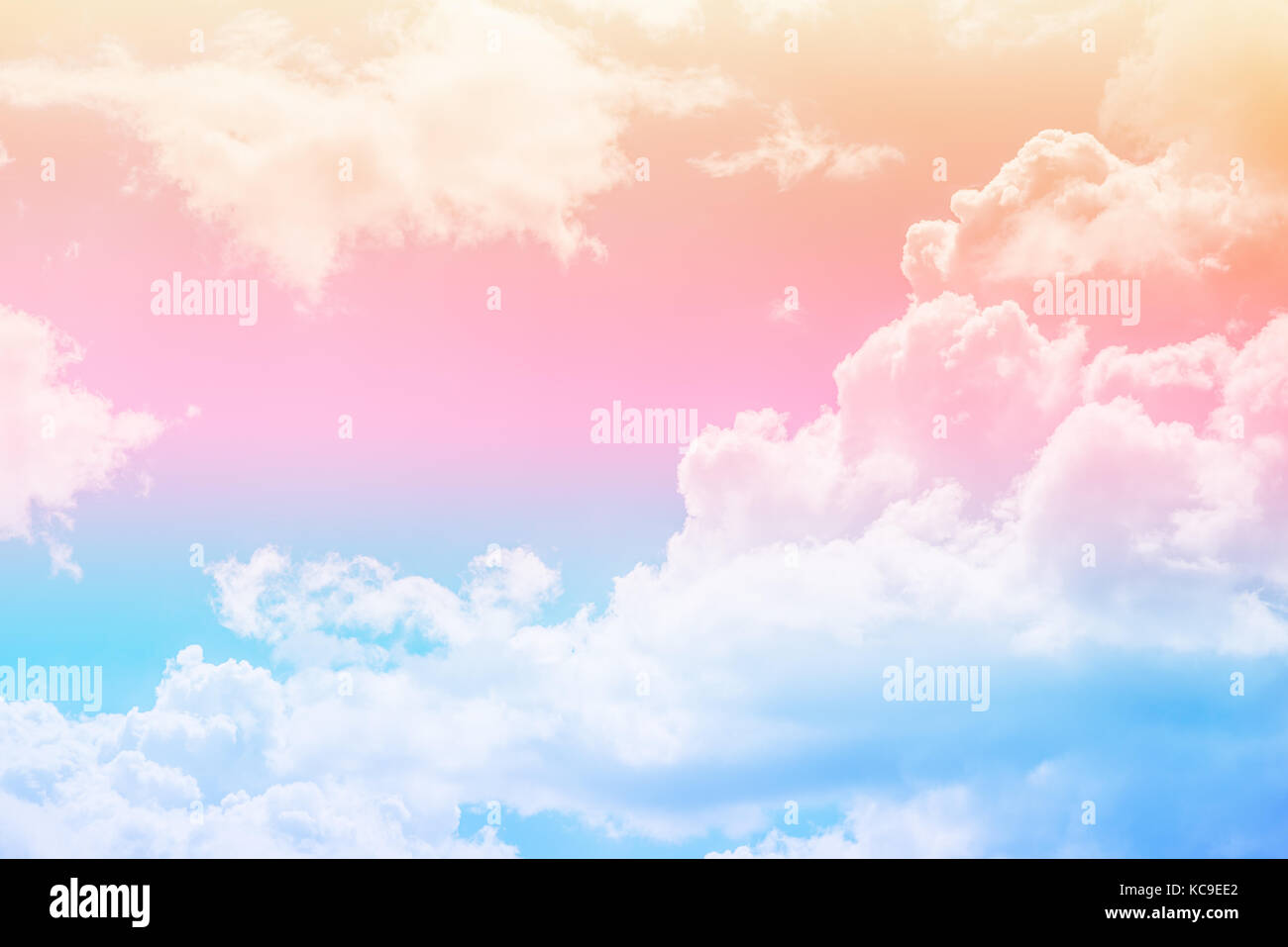 Color sky summer backround Stock Photo - Alamy
