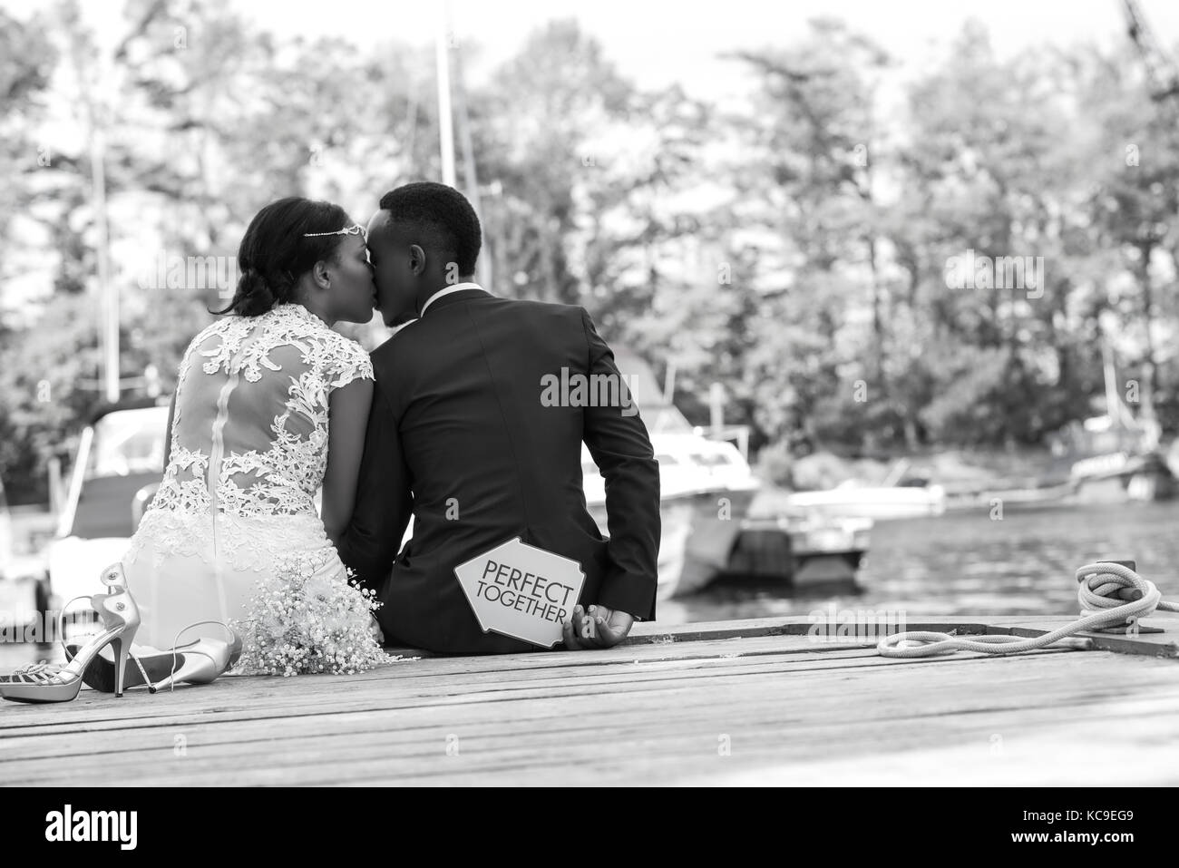 African american wedding vintage hi-res stock photography and images ...