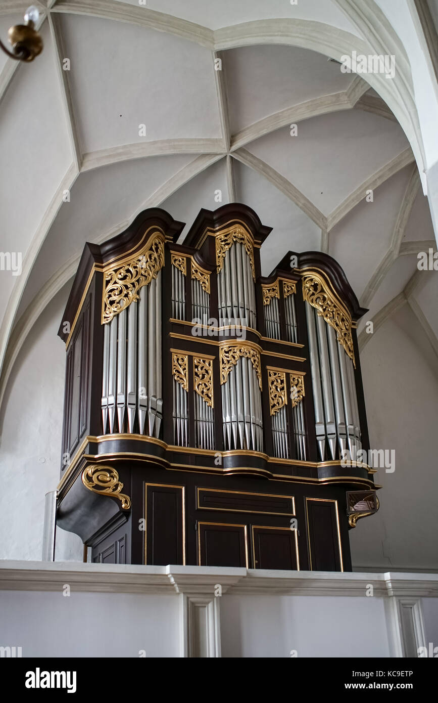 Interior view organ church st hi-res stock photography and images - Alamy
