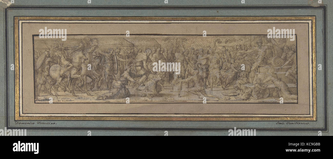 Cassandra preventing Deiphobe from killing Paris, Jean Cousin the Elder ...