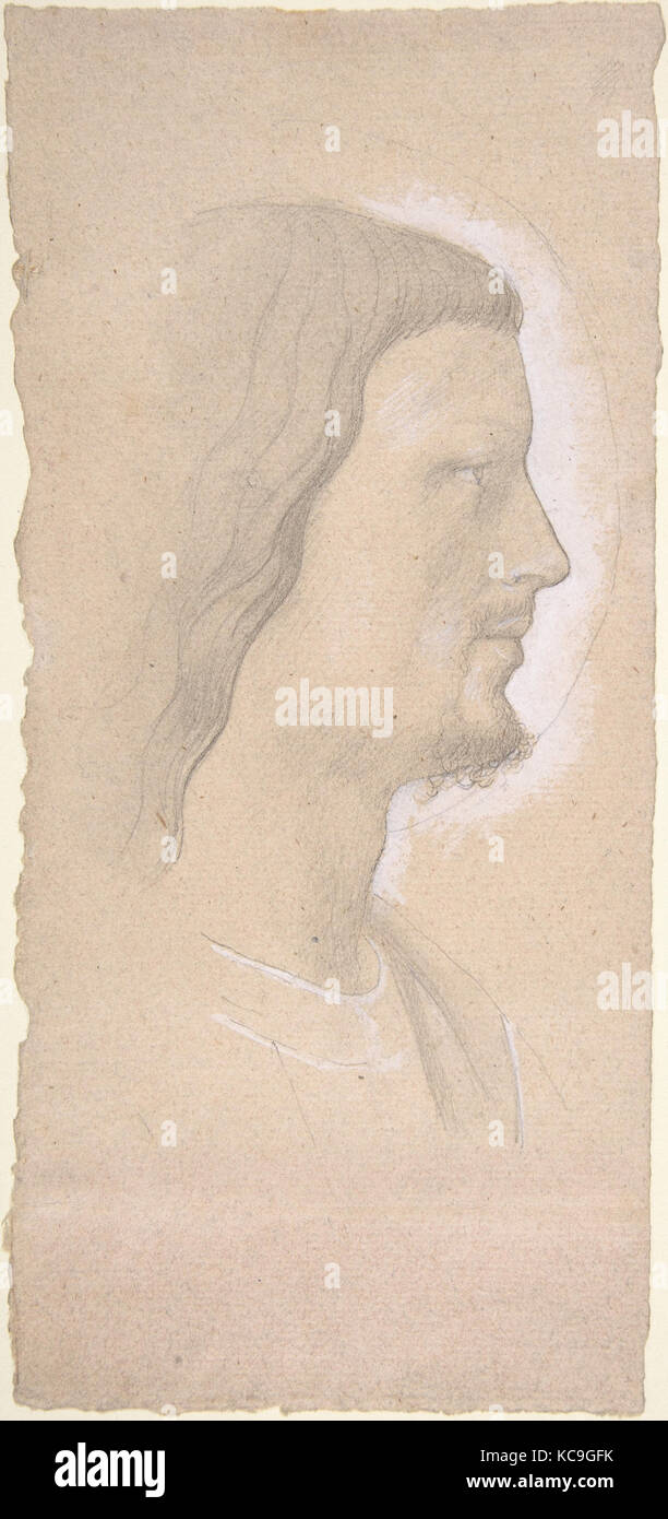Head of a Saint (profile to the right), after Fra Angelico, n.d Stock ...