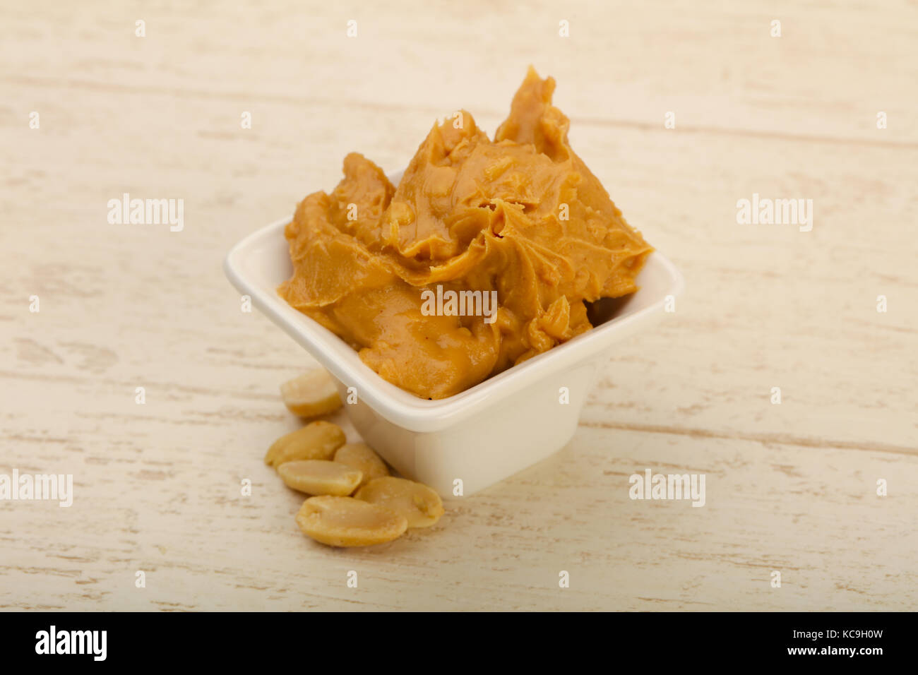 Peanut butter with nuts Stock Photo - Alamy