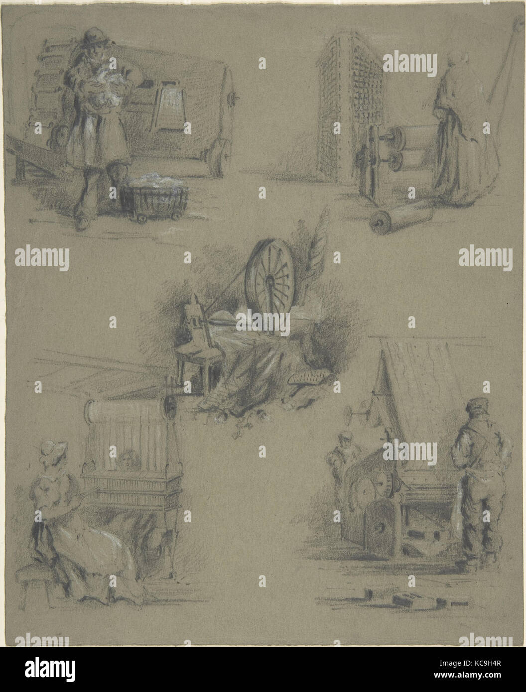 19th century drawings hi-res stock photography and images - Alamy