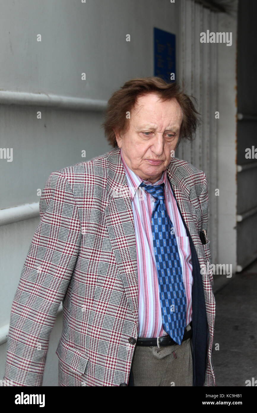 Ken Doddy arriving at the Venue Cymru theatre Llandudno Wales Stock ...