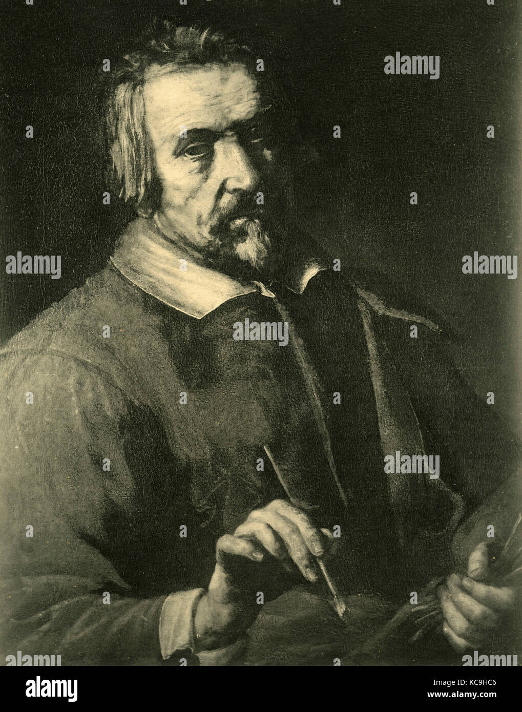 Michelangelo Amerighi AKA Caravaggio, self-portrait Stock Photo - Alamy